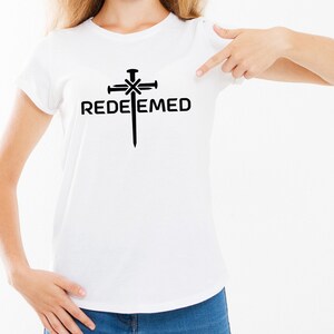 Redeemed Svg, Redeemed Shirt Design, Redeemed Png, Redeemed Sublimation ...