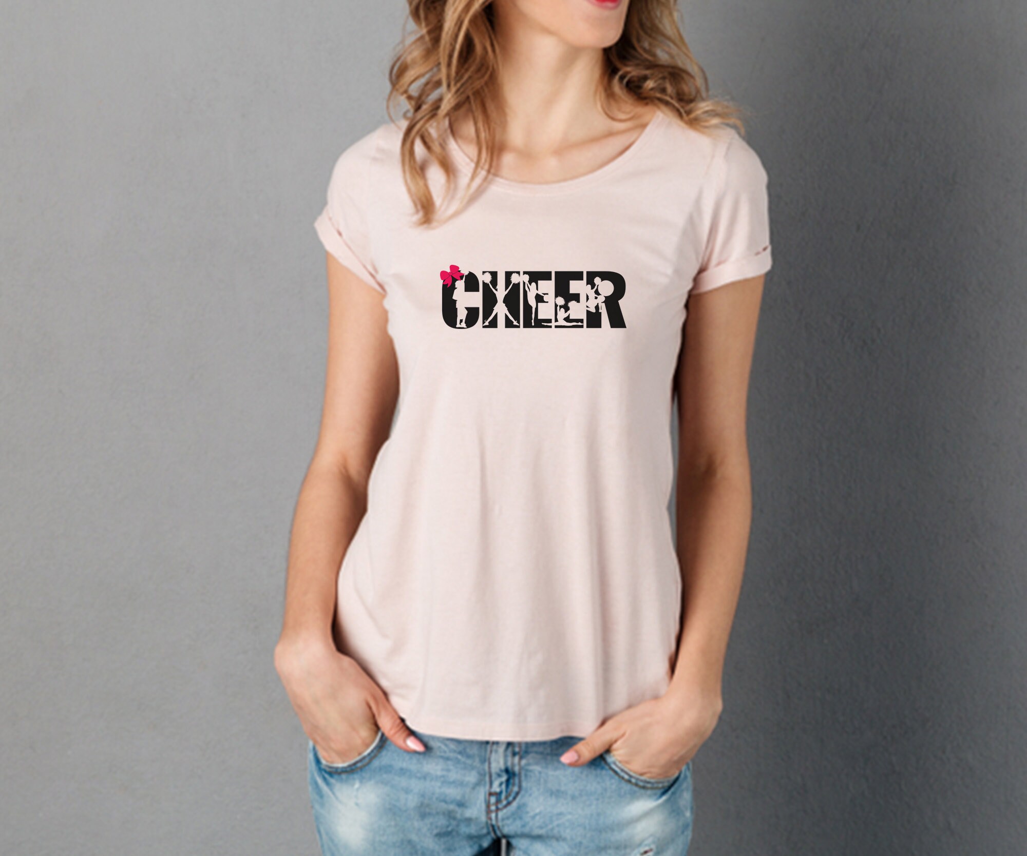 Cheer Svg Cheerleader Svg Cheer Word SVG Cheer Shirt SVG - Etsy UK