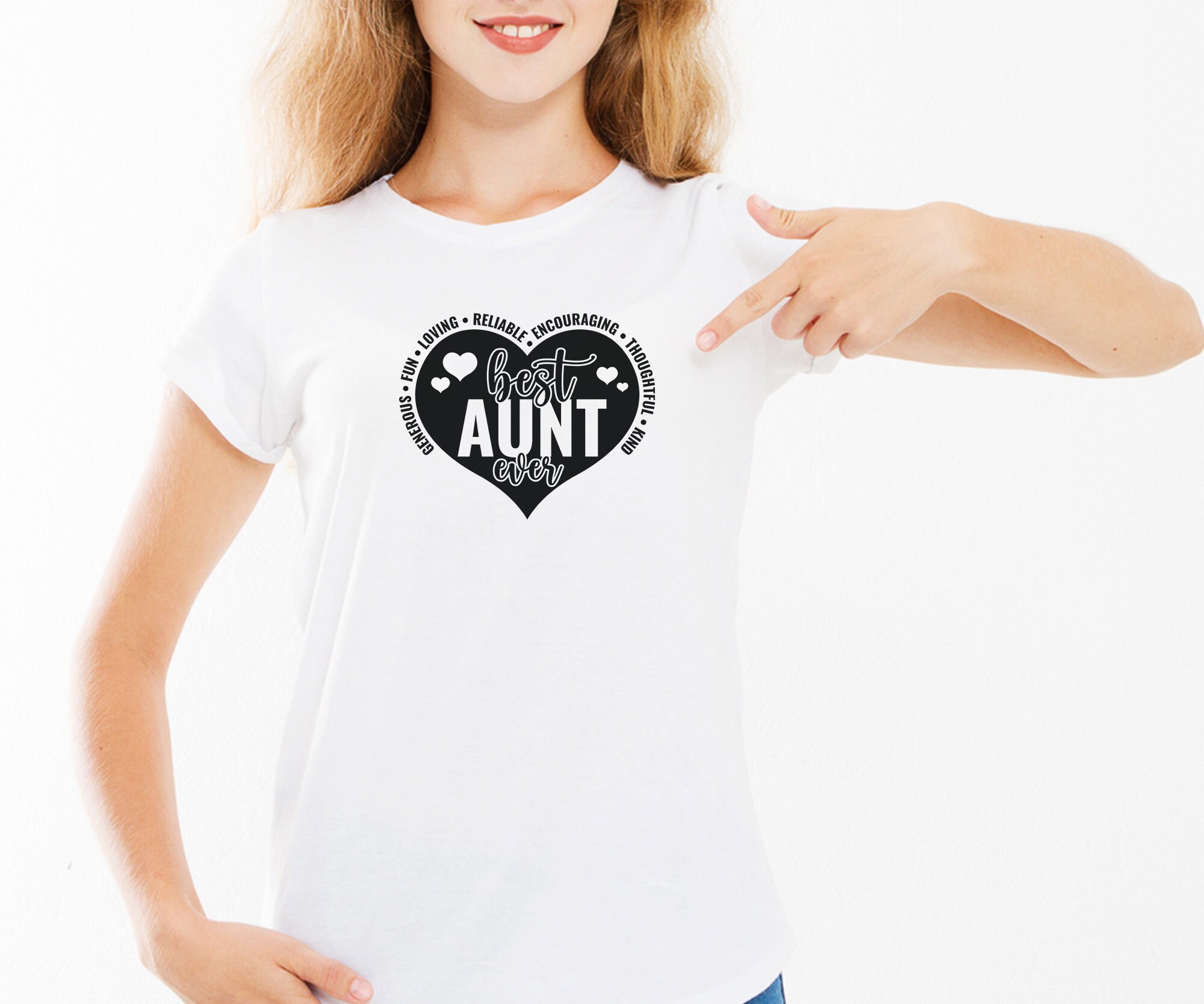 Best Aunt Svg Gift for Aunt Png Best Aunt Ever Svg Best - Etsy