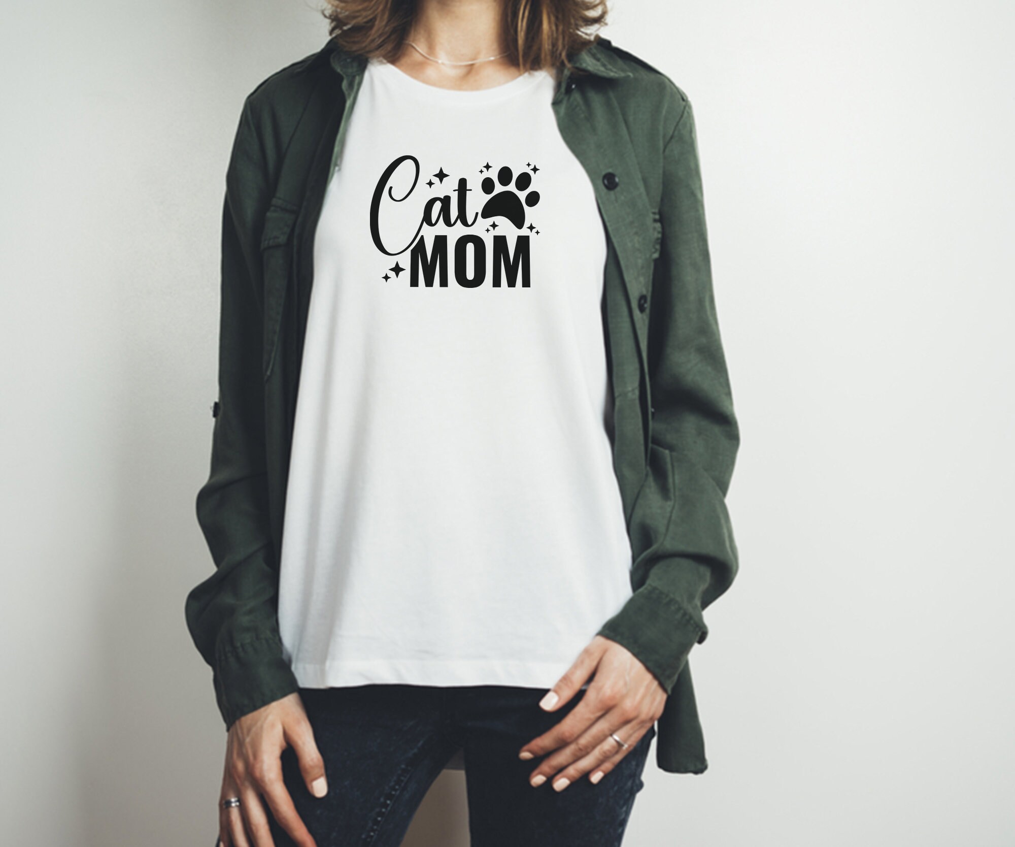 Cat Mom SVG Mother Svg Mama Svg Mother Day Svg Cat Mom - Etsy