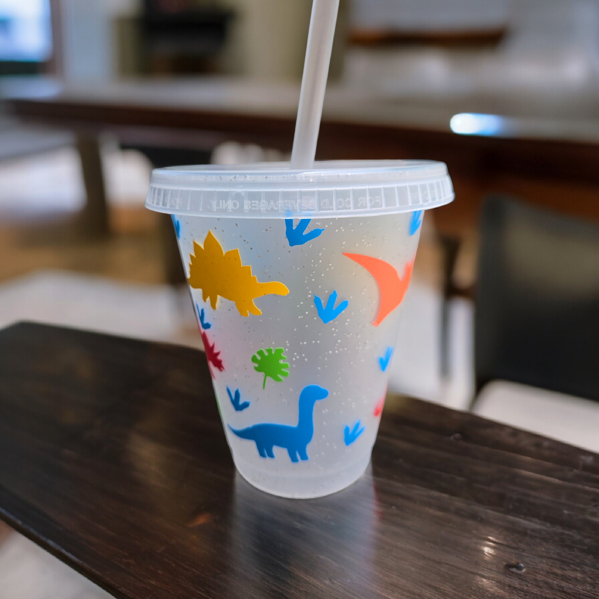 Dinosaur Cup 16oz Cup Dinosaur Tumbler Kids Cup Kids Tumbler Dino Gift ...