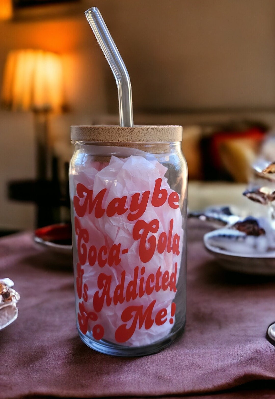 Maybe Coca-cola is Addicted to Me Coke Iced Coffee Beer Glass Can Cup ...