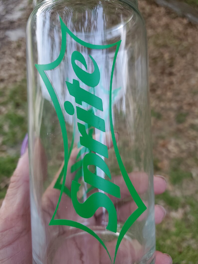 Iced Coffee Beer Can Glass Sprite Tumbler Aesthetic Glass - Etsy