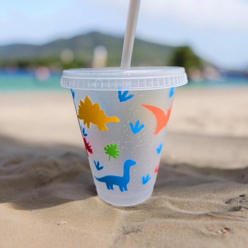 Dinosaur Cup 16oz Cup Dinosaur Tumbler Kids Cup Kids Tumbler Dino Gift ...