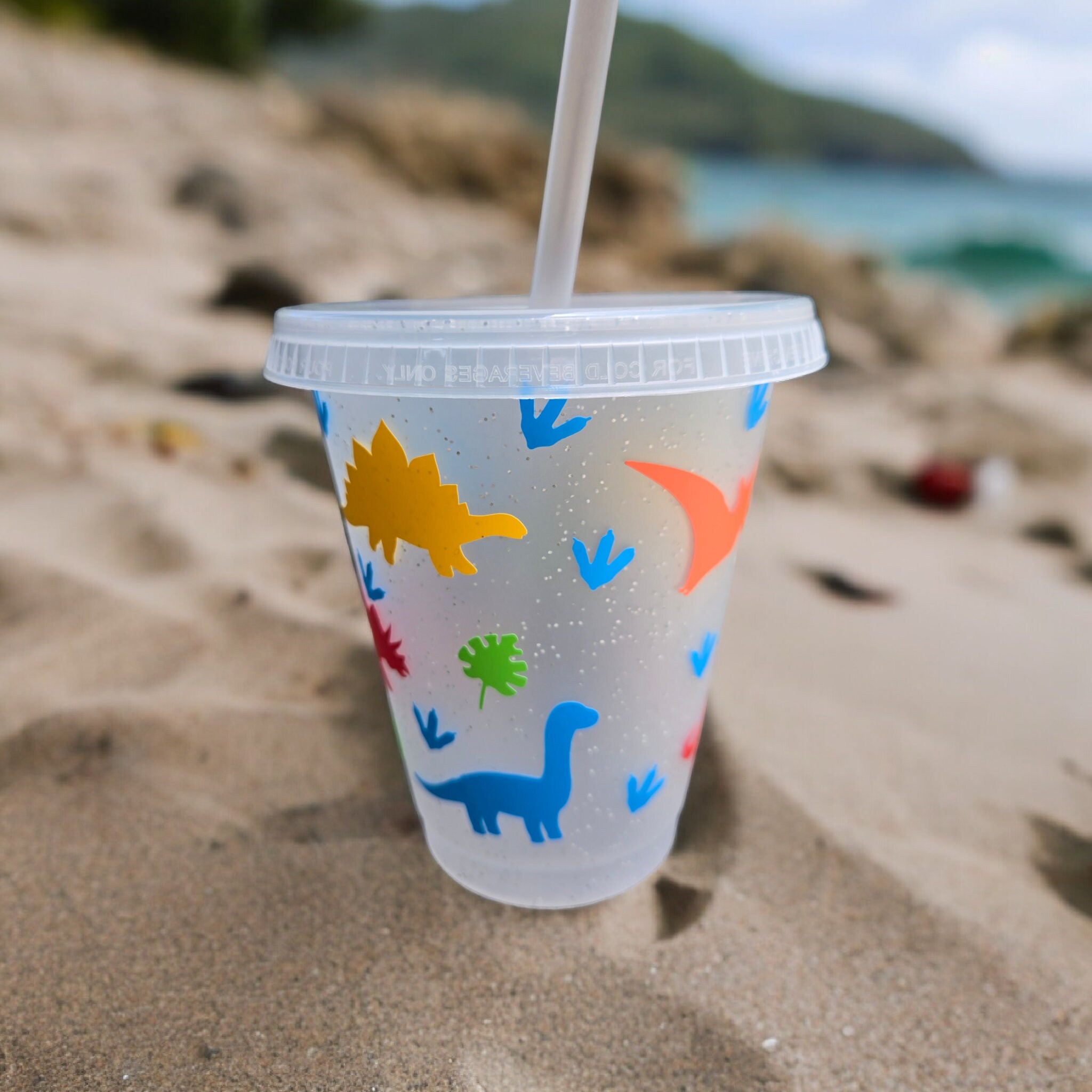 Dinosaur Cup 16oz Cup Dinosaur Tumbler Kids Cup Kids Tumbler Dino Gift ...