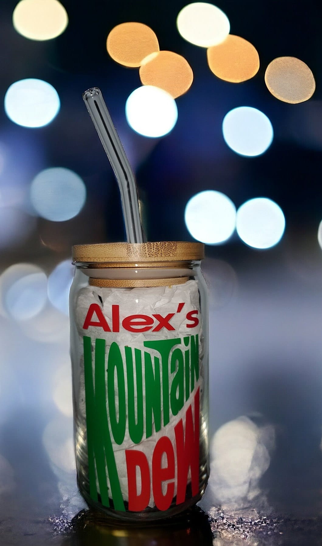 Mountain Dew Soda Glass Cup Mountain Dew Tumbler Mountain Dew Gift Mt ...