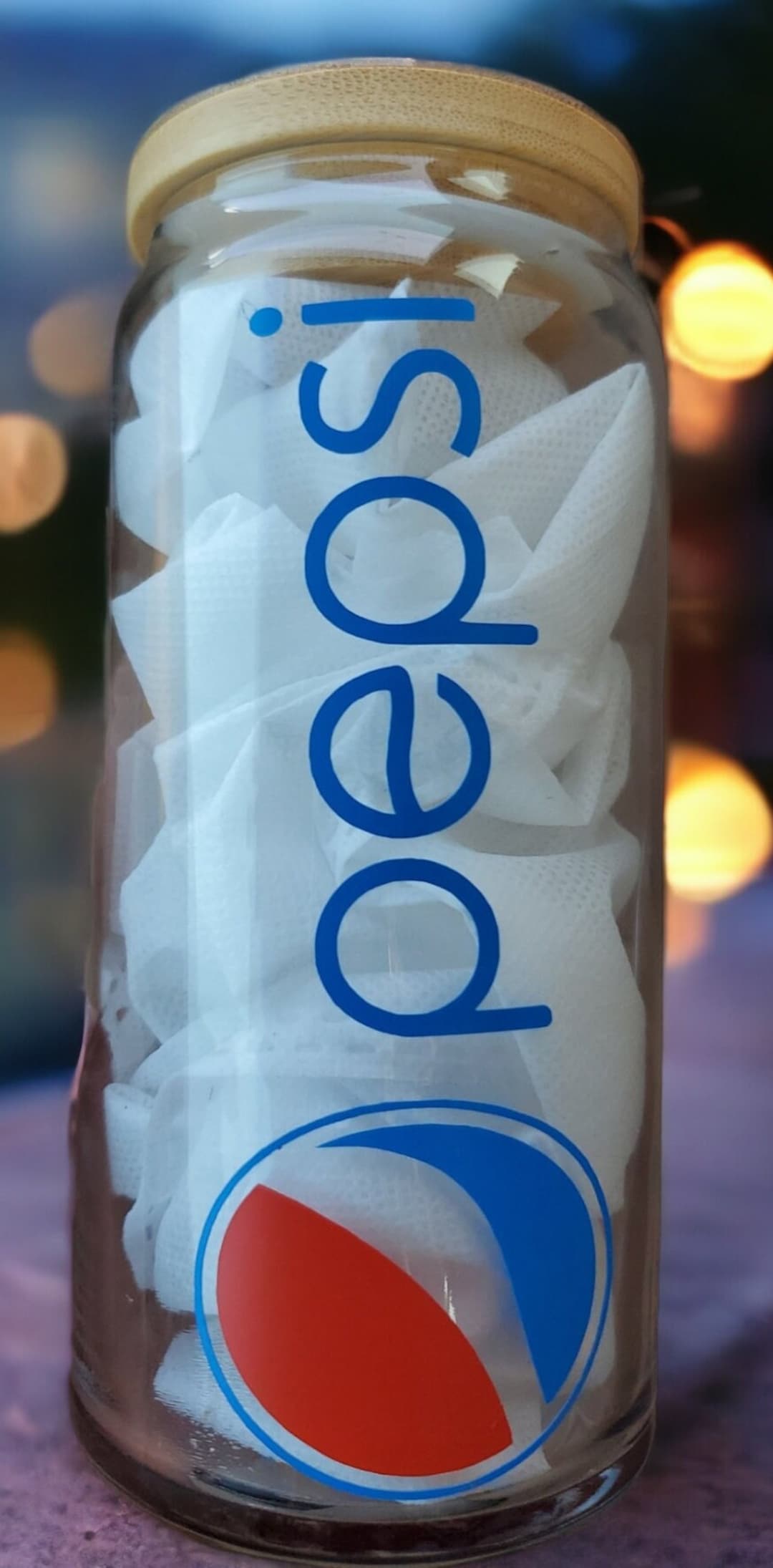 Pepsi Libbey Glass Can Pepsi 16oz Glass Tumbler Gifts Can Shaped Glass ...