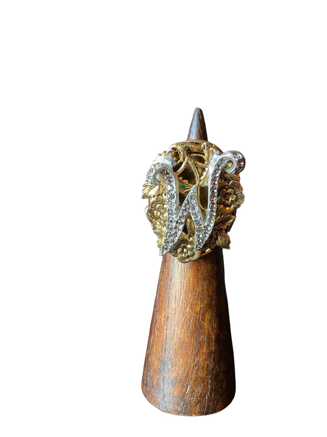 Miss Ellie Monogram Locket Ring - Etsy