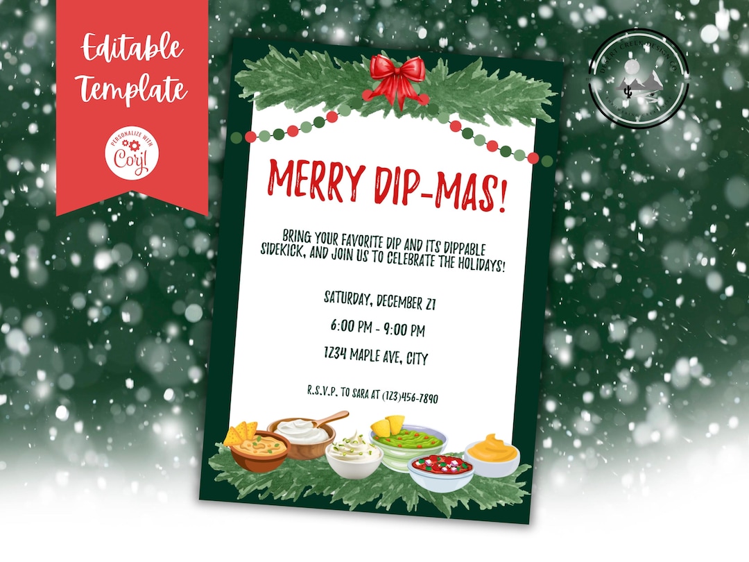 Dipmas Invitation - Dipsmas Invitation - Christmas Party Invitation ...