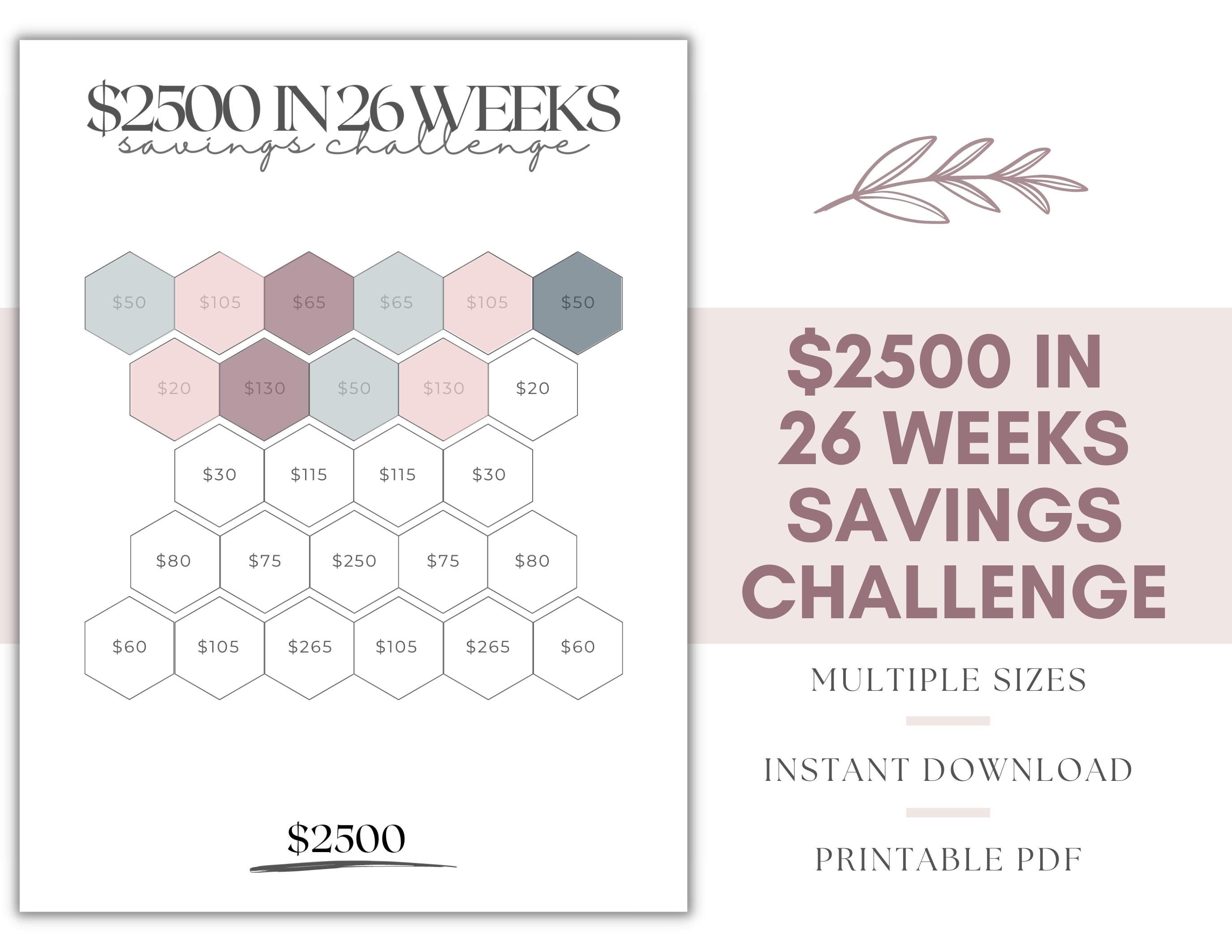 26 Week Money Challenge