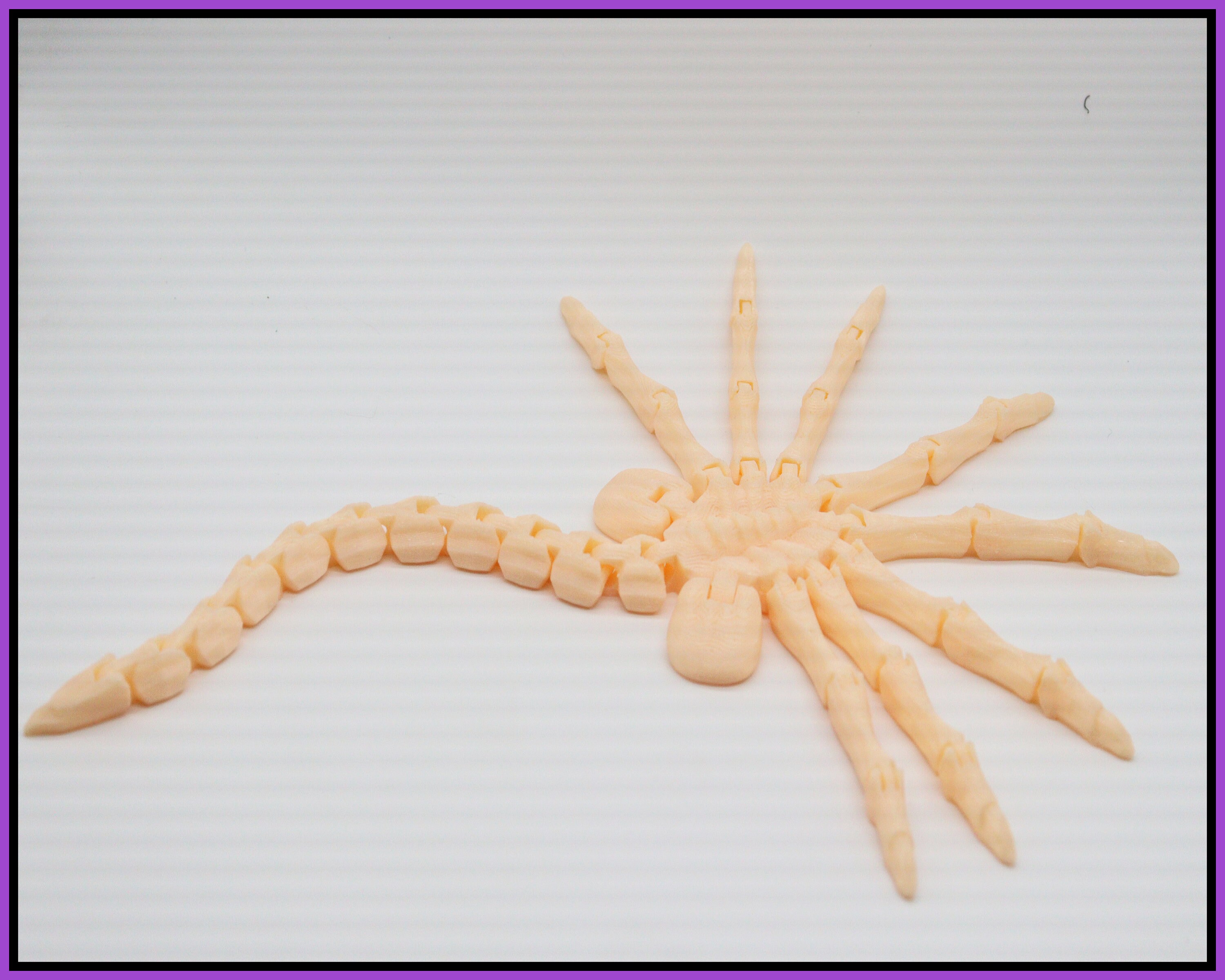 Large Articulated Face-hugger beige: 3D Printed - Etsy