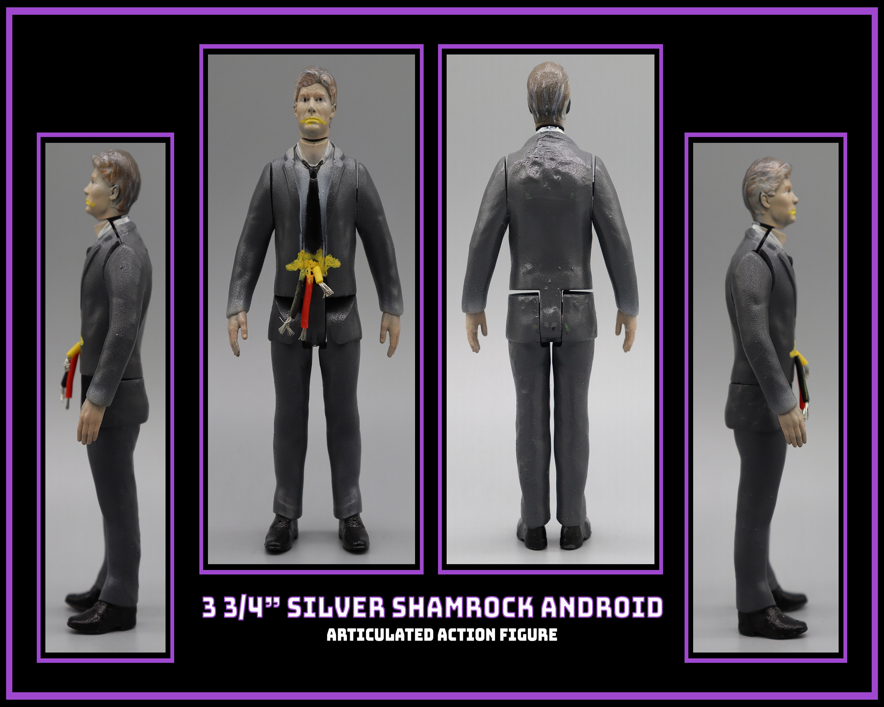 Silver Shamrock Android halloween 3 - Etsy