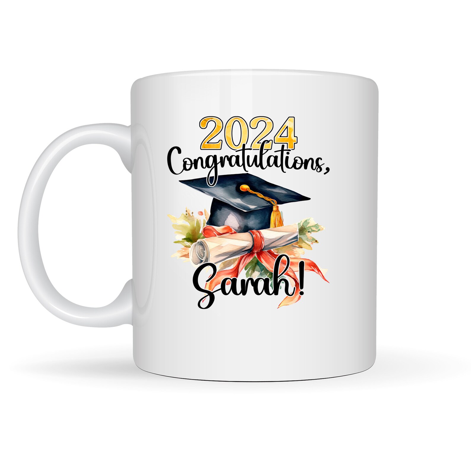 Personalized Class of 2024 Graduation Mug Custom Graduation Gift Idea ...