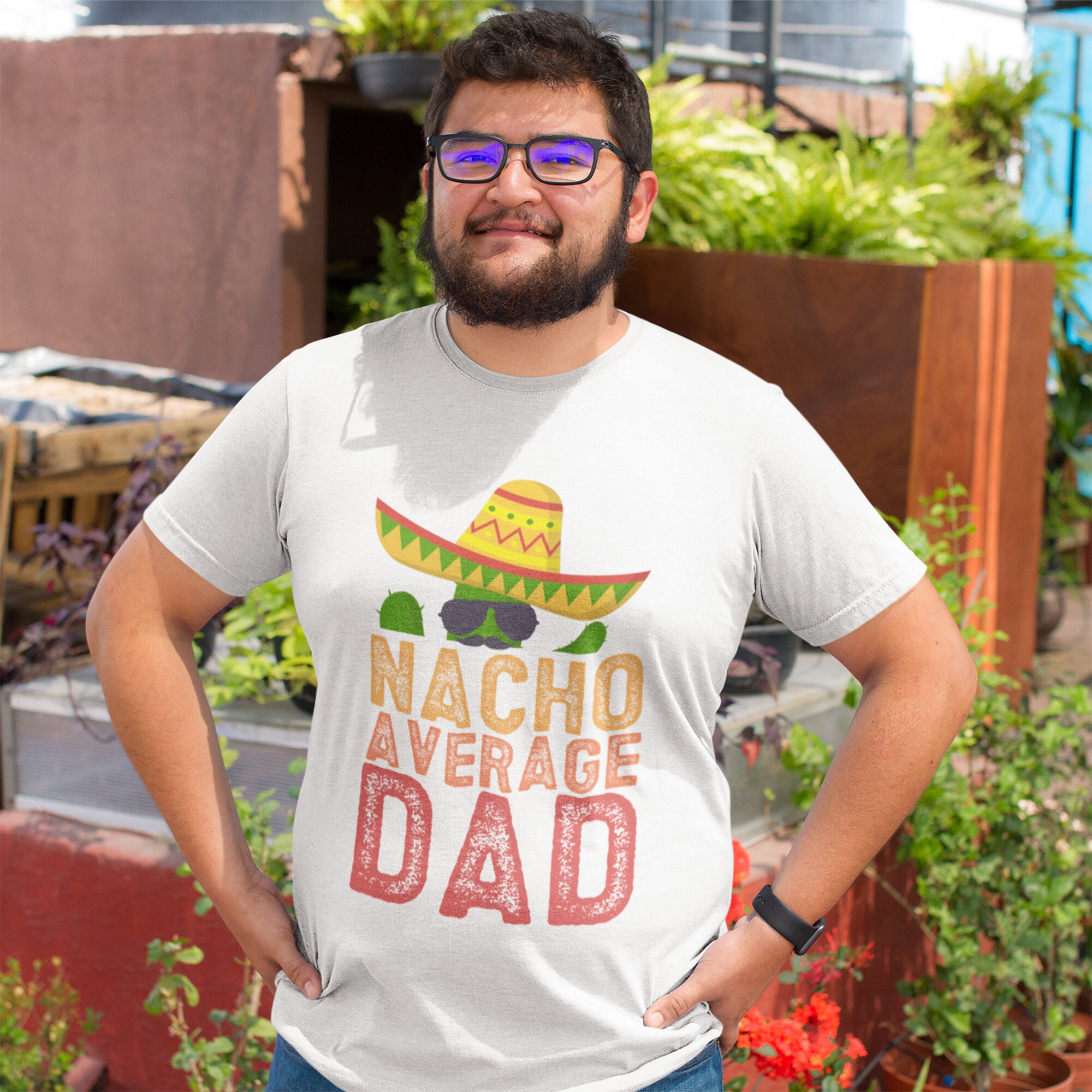 Mexican Dad Nacho Average Dad Shirt, Funny Father's Day Gifts, Dad ...