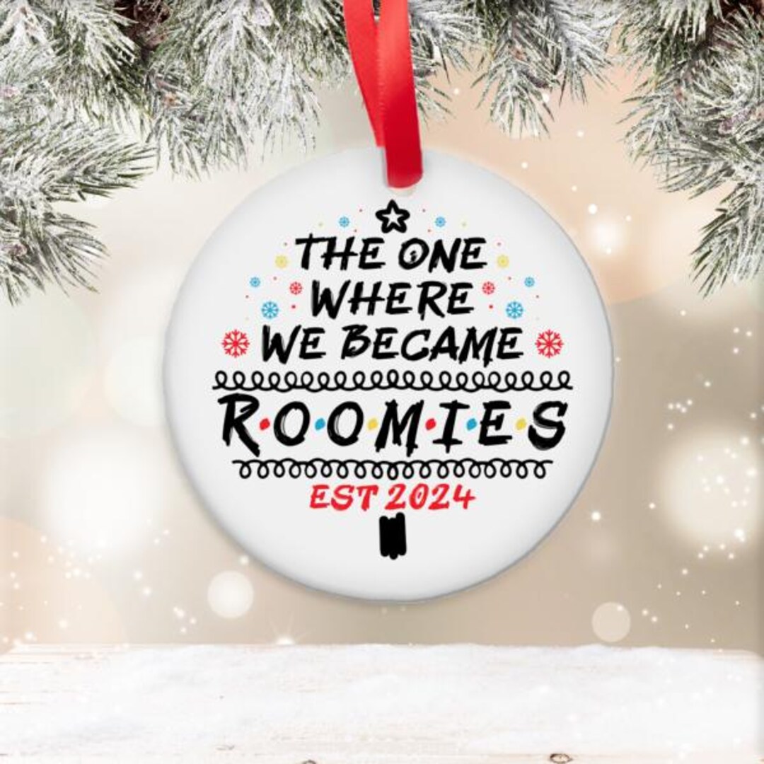 Roommate Christmas Ornament Gift, Christmas Gift for Roommate, College ...