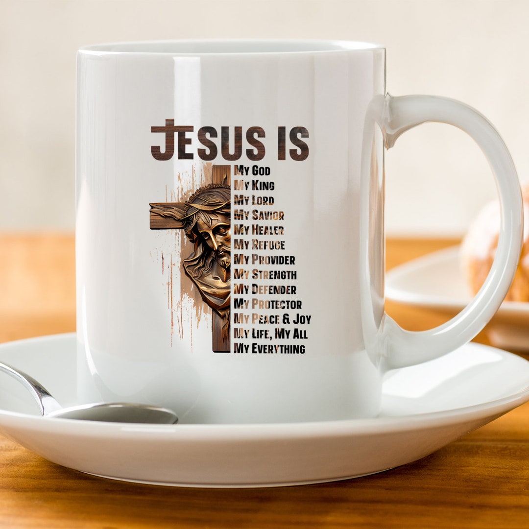 Bible Verse Mug, Jesus is My Everything Mug, Religious Christian Mug ...