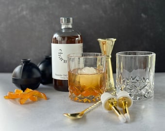 Gold Cocktail Set - Etsy