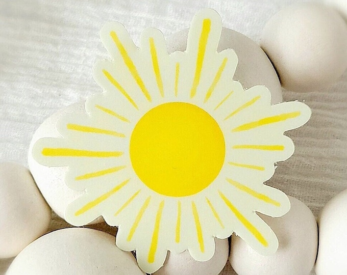 Sun Decal | Sun Vinyl Decal | Sun Sticker | Weather Decal | Outer Space ...