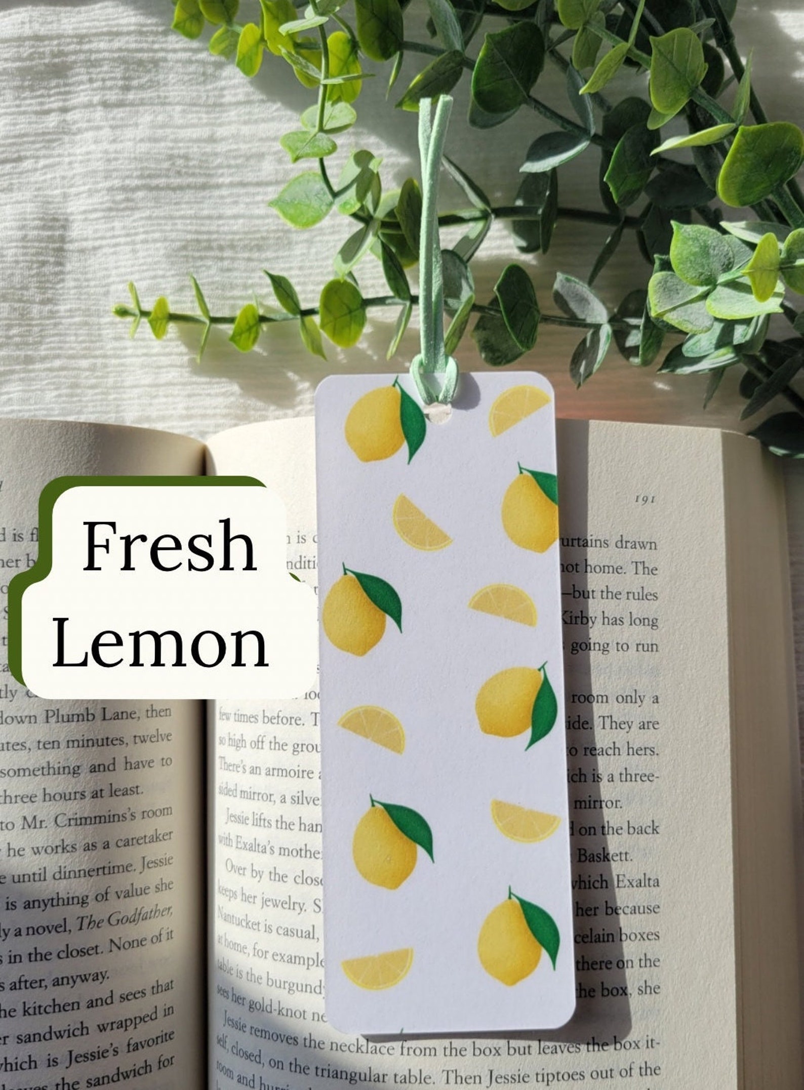 Summer Laminated Bookmarks Lemon, Strawberry, Rainbow, Fruit Prints ...