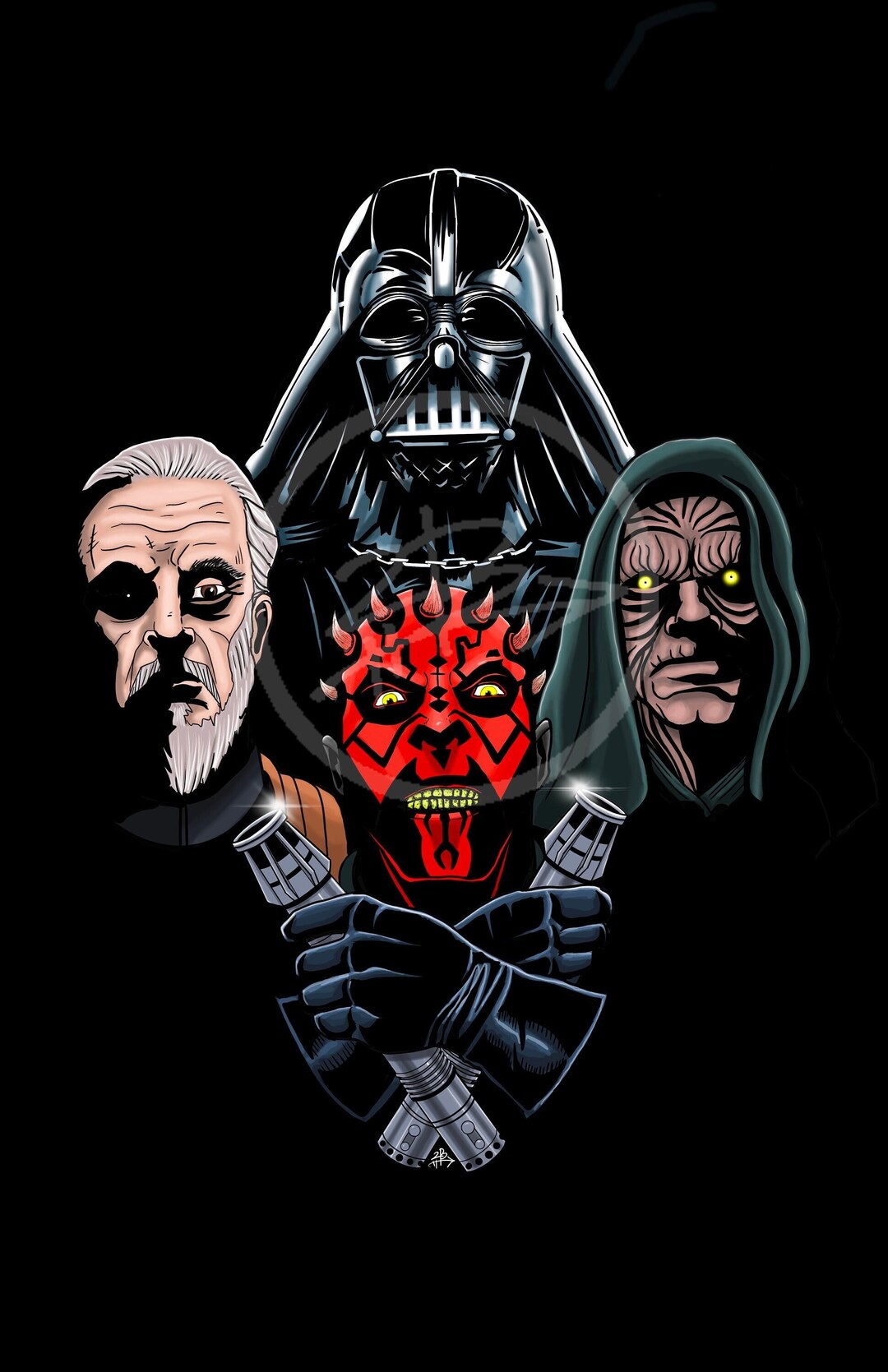 The Sith Life Art Print - Etsy