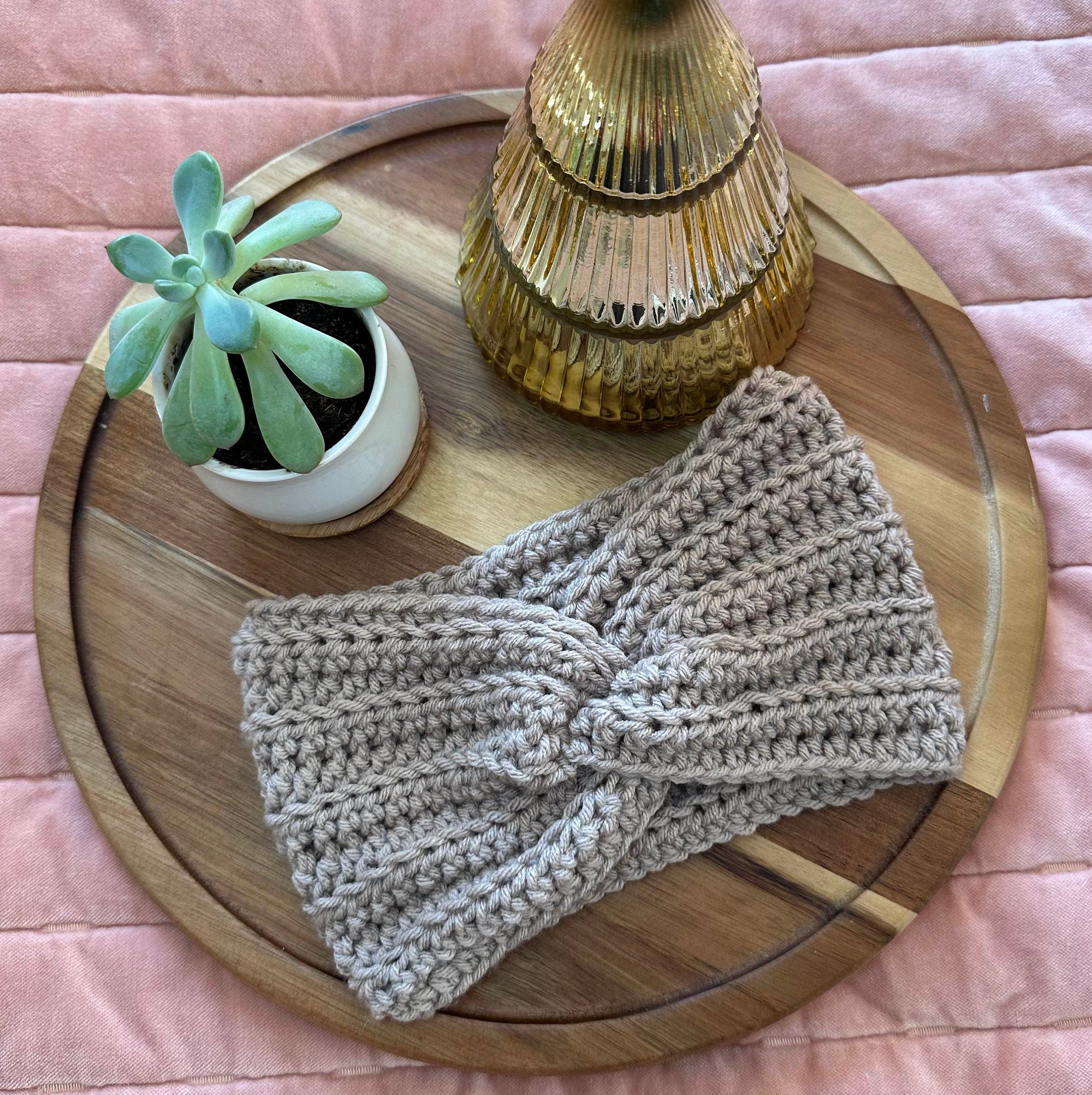 Twisted Ear Warmer Crochet PATTERN - Etsy