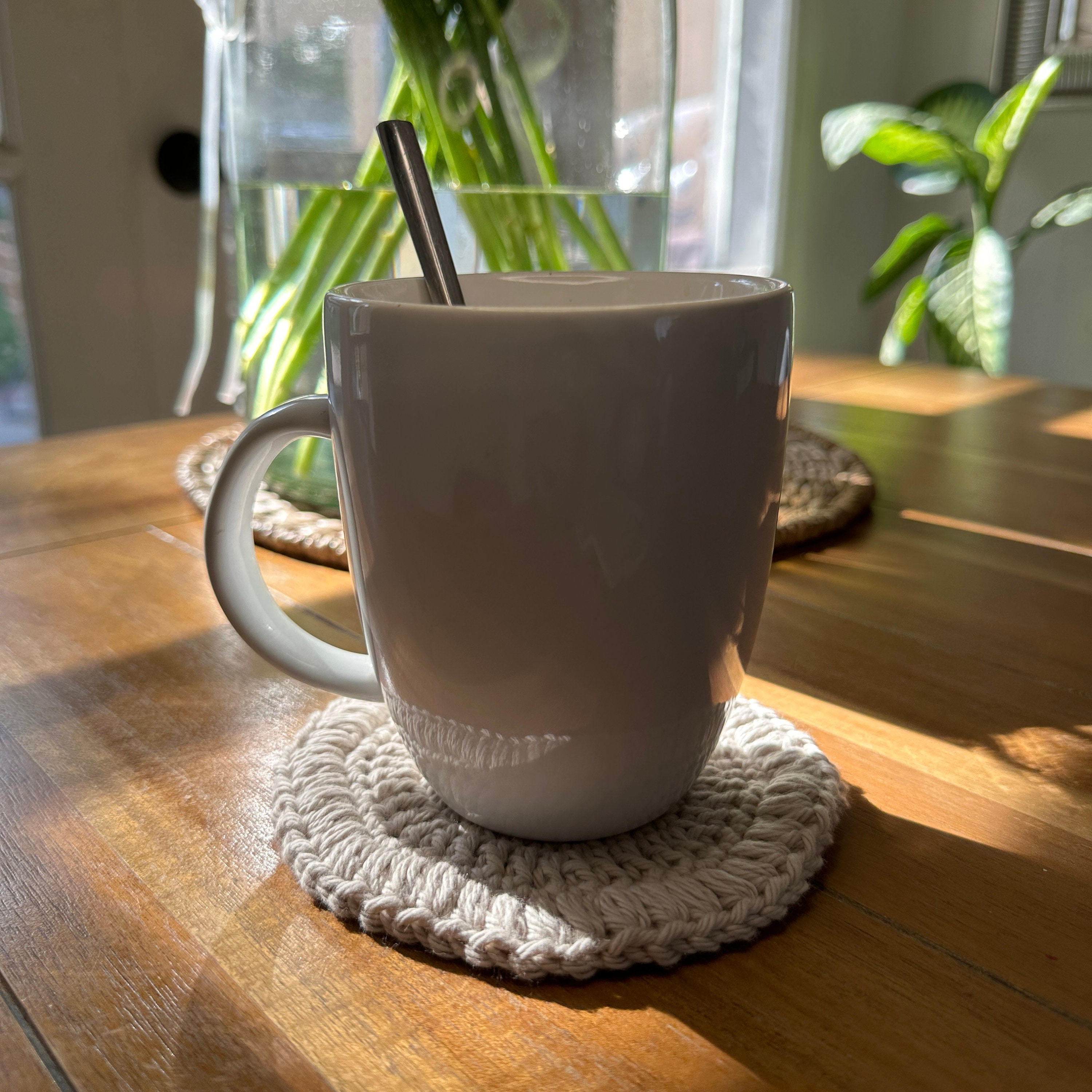 Puff Coaster Crochet PATTERN - Etsy