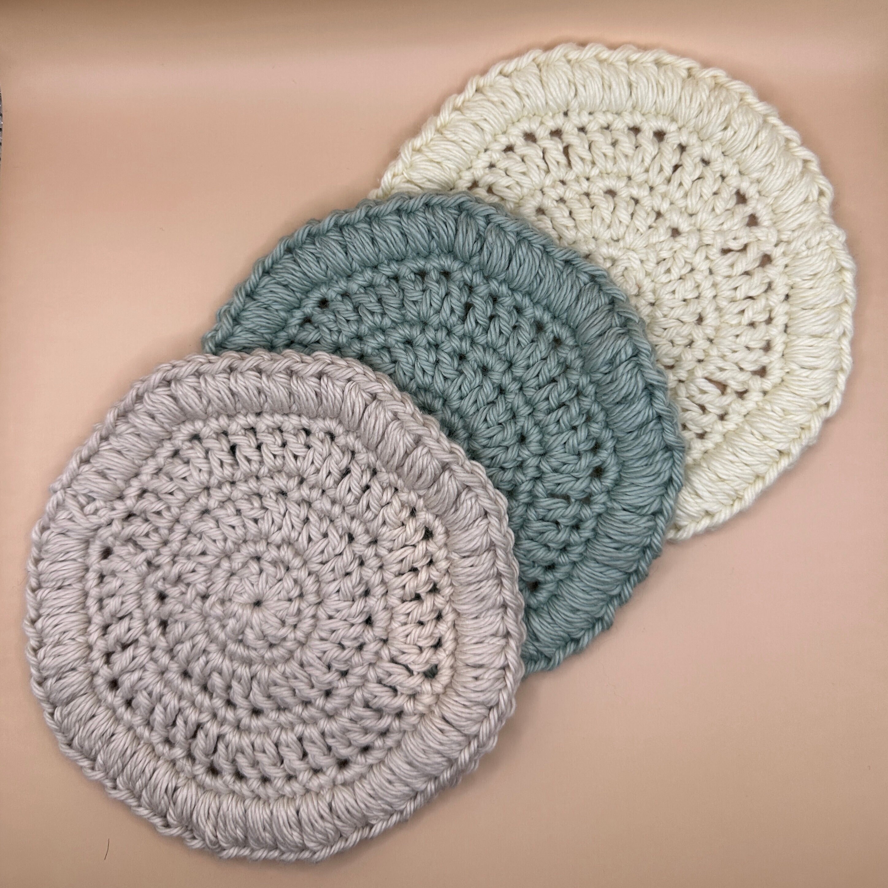 Puff Coaster Crochet PATTERN - Etsy