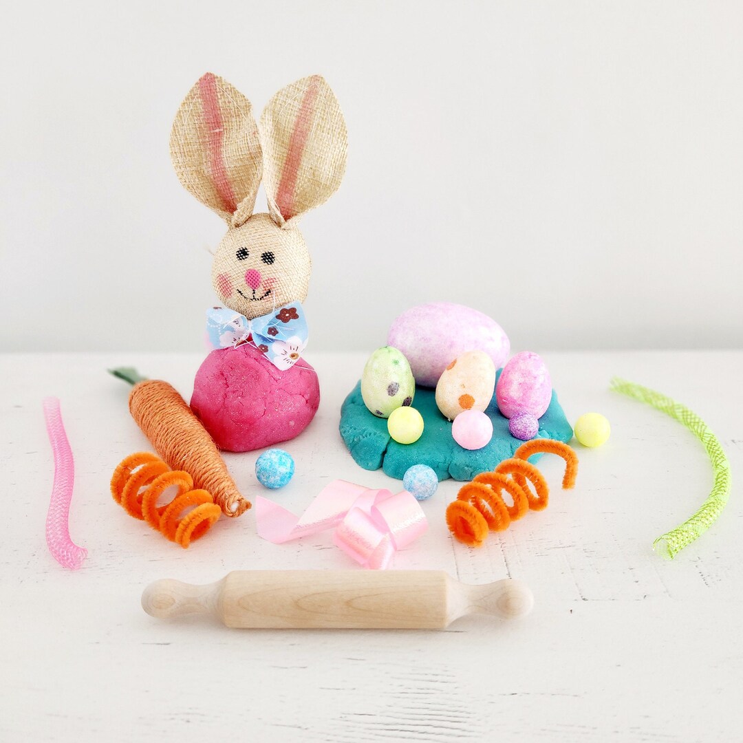 Easter Sensory Playdough Kit - Etsy