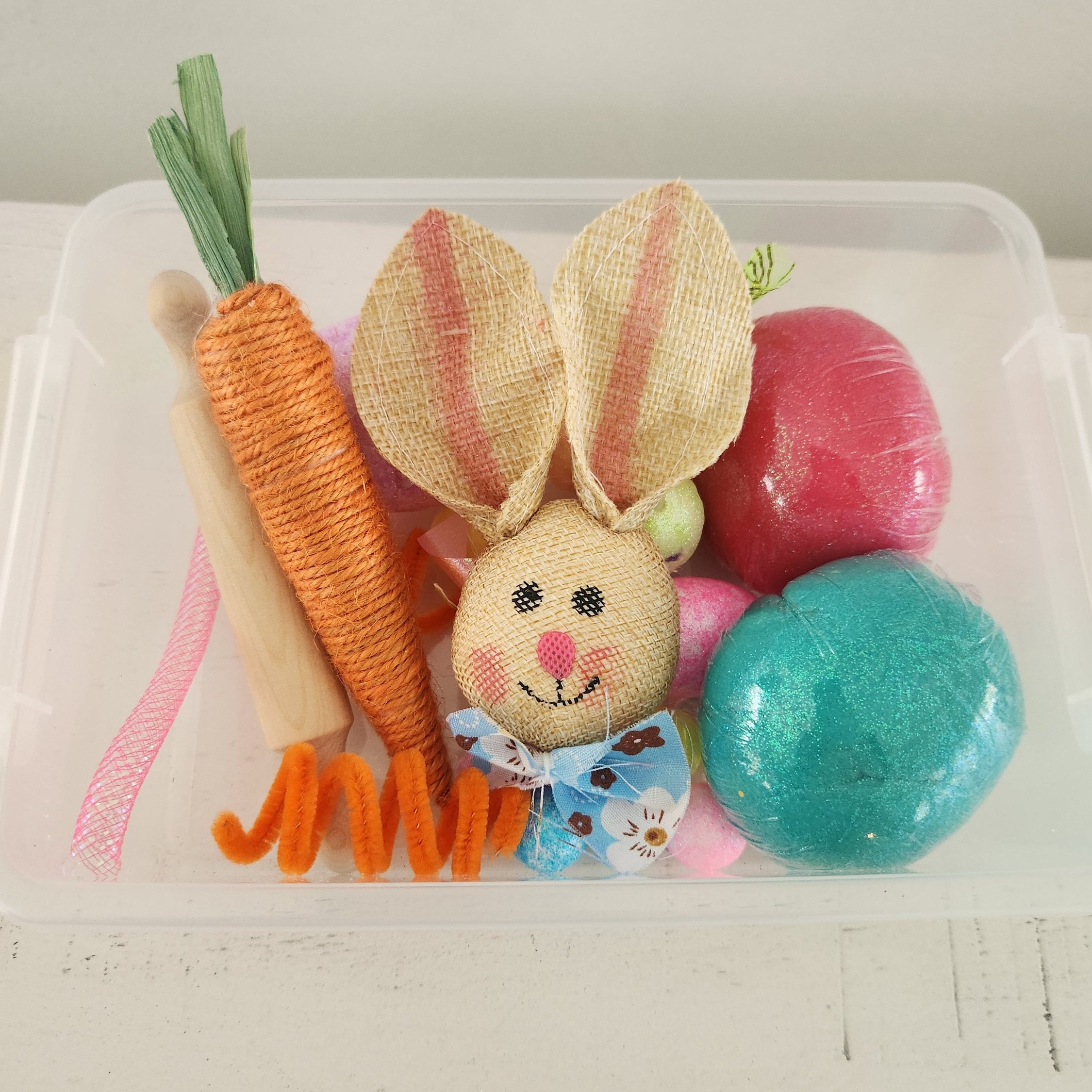 Easter Sensory Playdough Kit - Etsy
