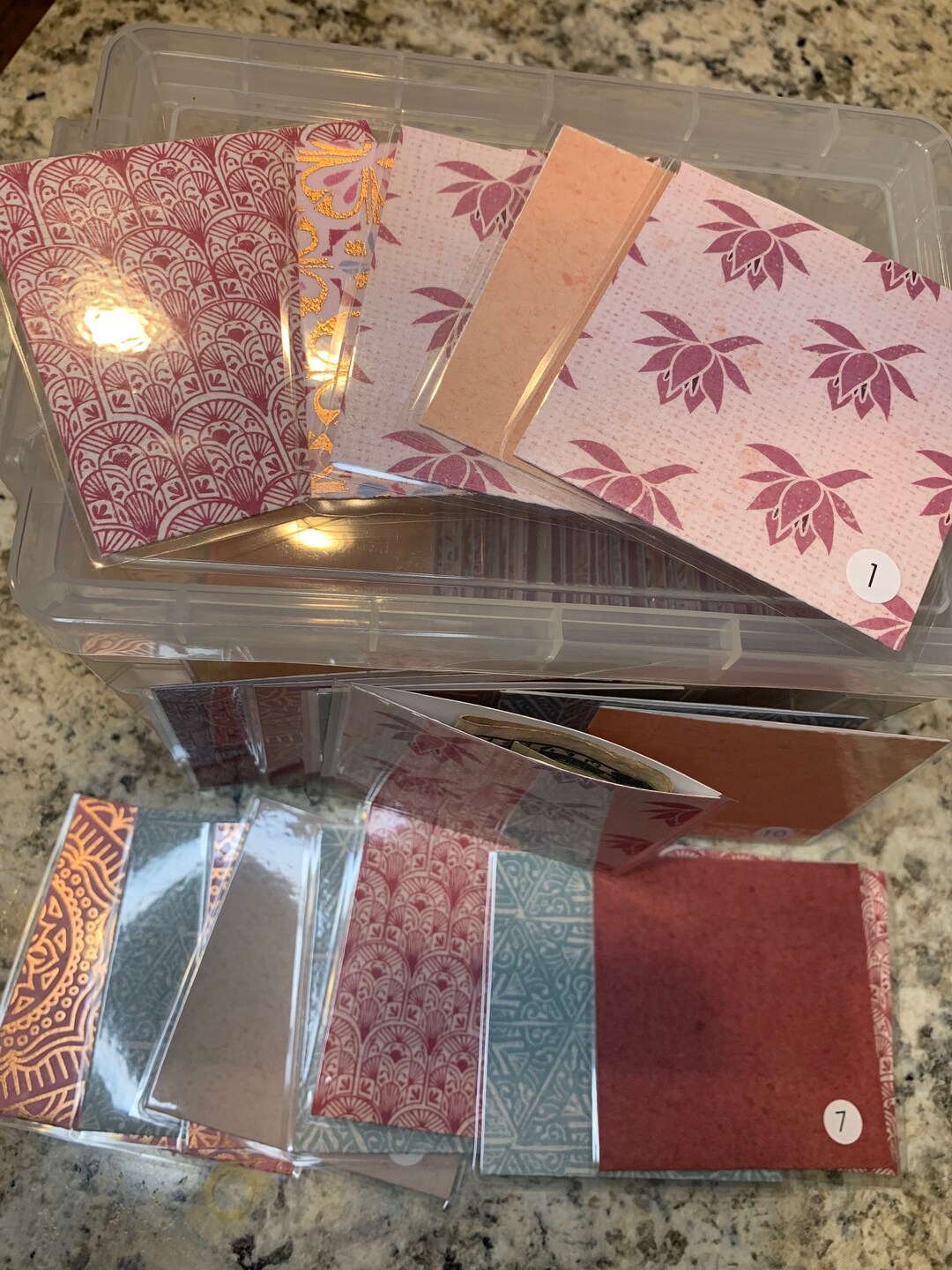 52 Week Envelope Challenge Savings Kit - Etsy