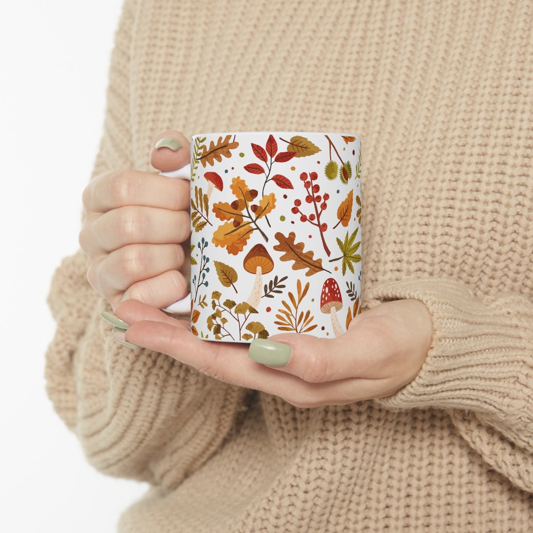 Floral Pressed Flowers Leaves Fall Autumn Floral Print - Etsy