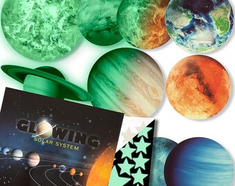 Solar System Ceiling Decals - Etsy