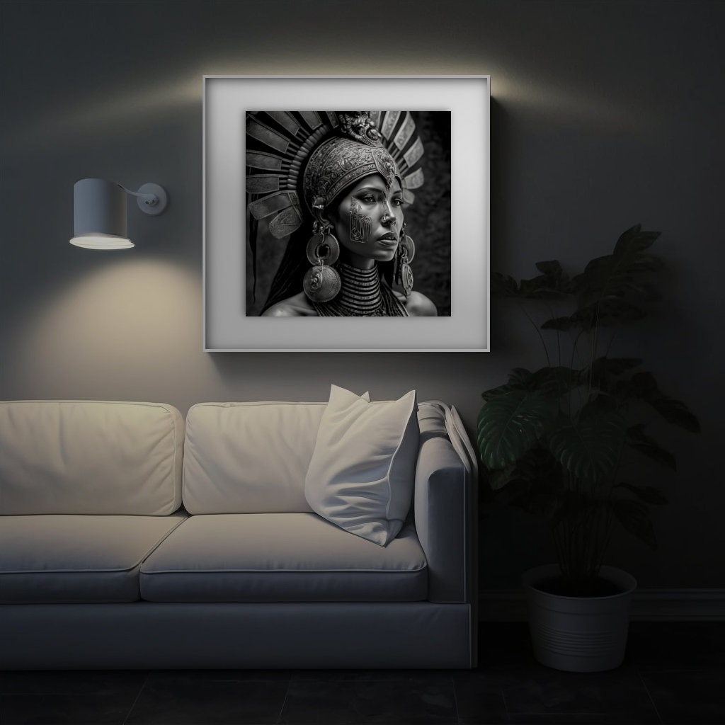 Inca Art #02 - Peruvian Goddess - Digital Download - AI Art ...