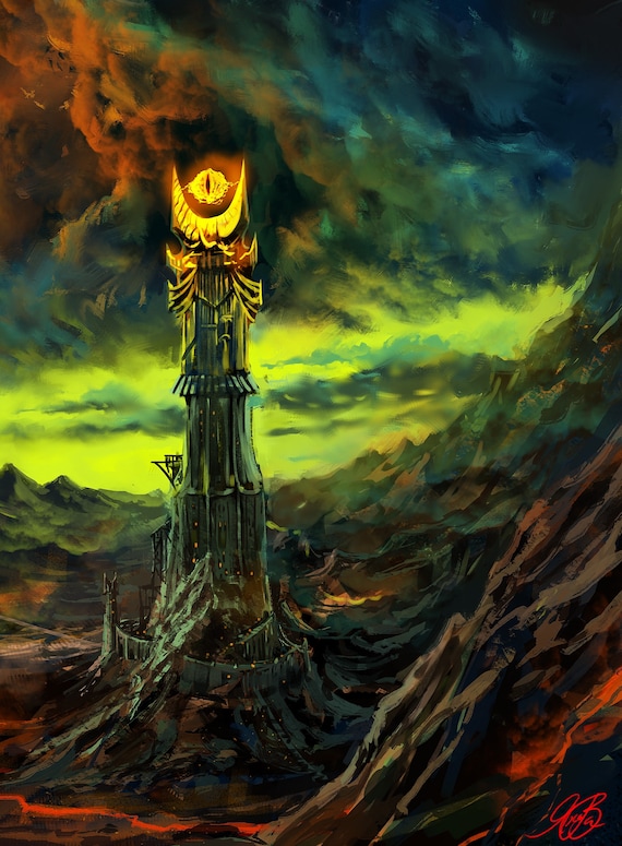 Lord Of The Rings Landscape Mordor