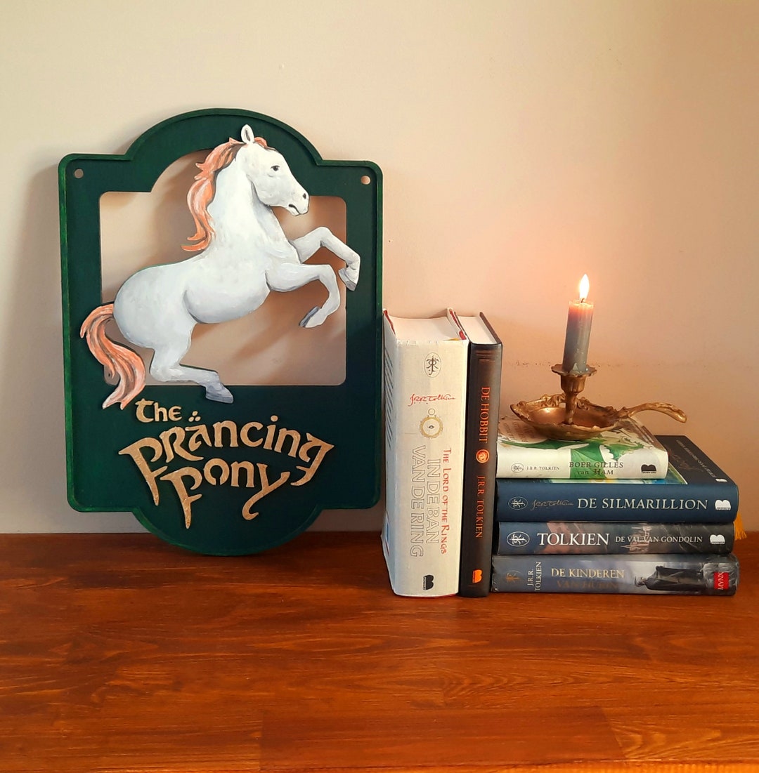 Lord of the Rings Prancing Pony Tavern Sign - Etsy