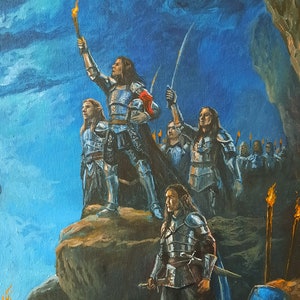 Lord of the Rings Silmarillion Mandos Doom of the Noldor Oath of Feanor ...