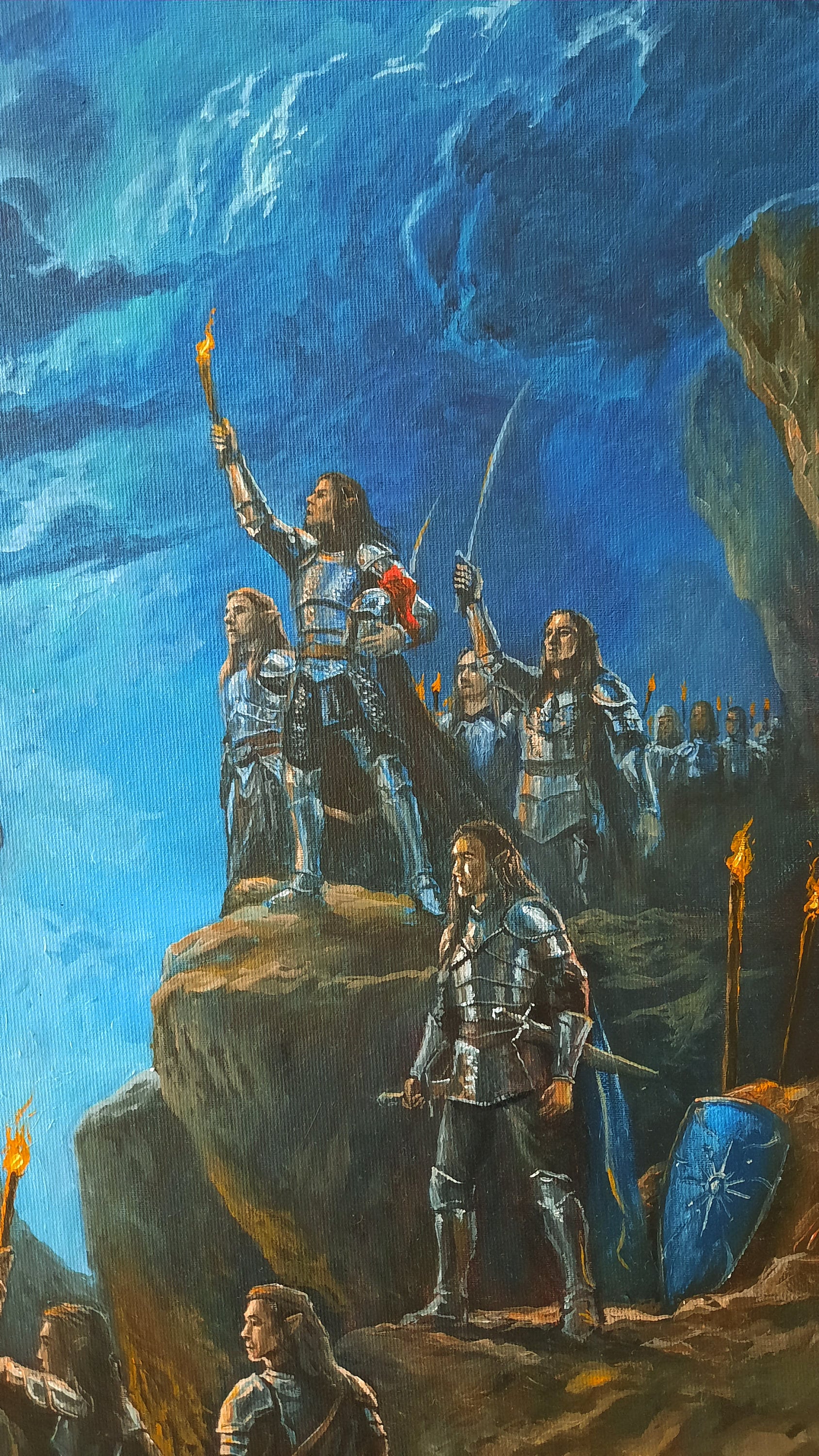 Lord of the Rings Silmarillion Mandos Doom of the Noldor Oath of Feanor ...