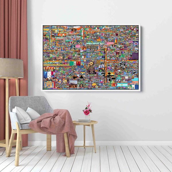 Reddit Pixel Art - Etsy