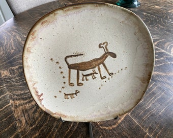 David Salk Studio Pottery Native American Style Bowl - Etsy