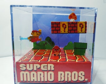 Super Mario Diorama Cube - Etsy UK