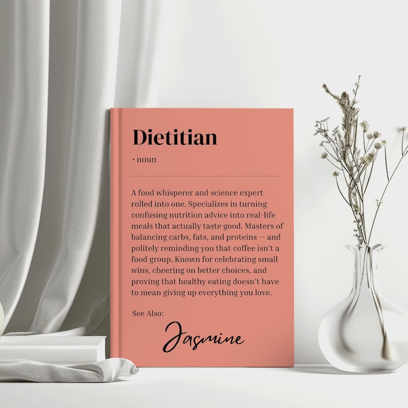 Dietitian Nurse Journal Nurse Appreciation Gifts, New Nurse Gift ...