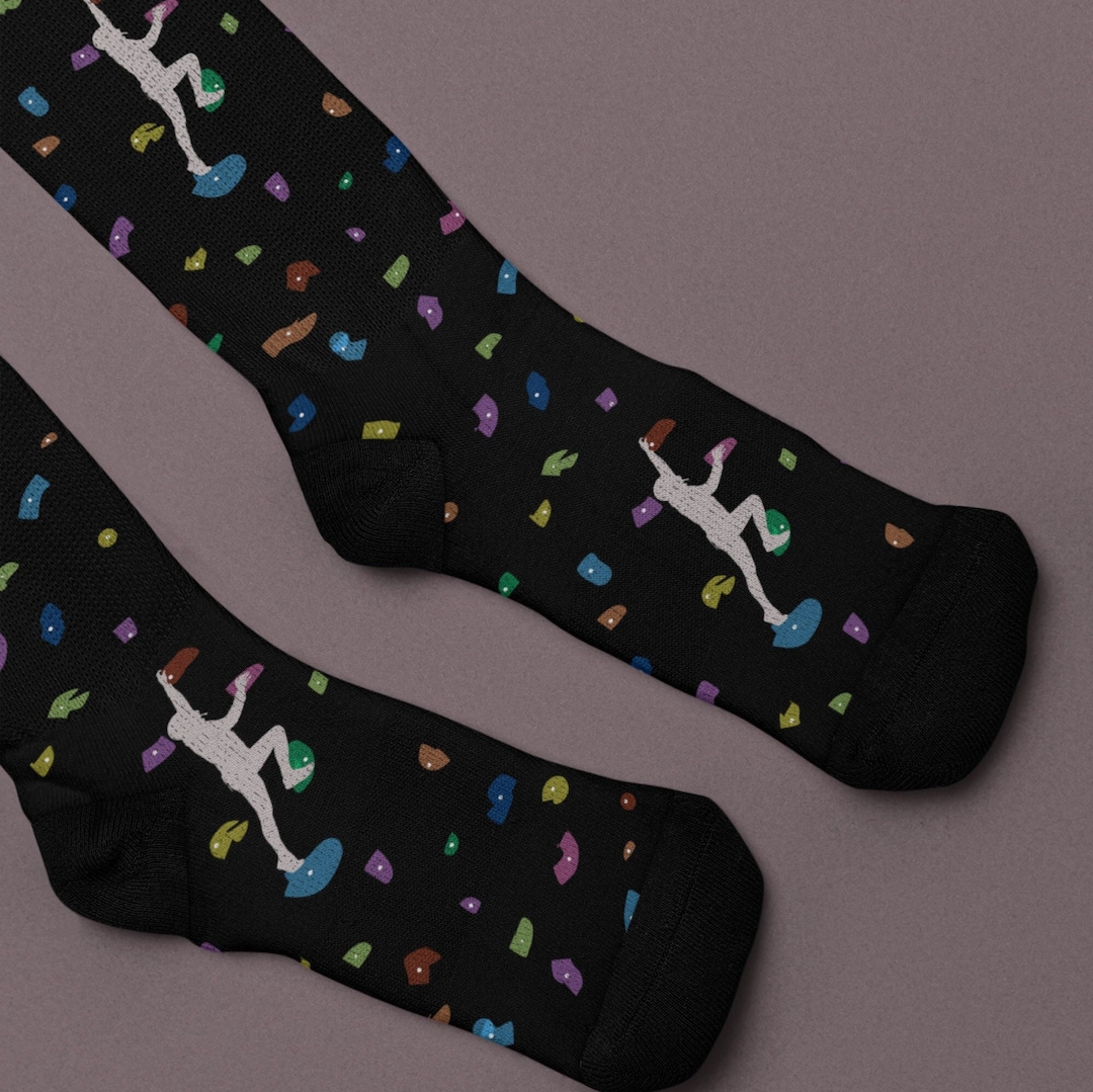 Bouldering Socks, Rock Climbing Socks, Bouldering Gifts, Outdoors Socks ...