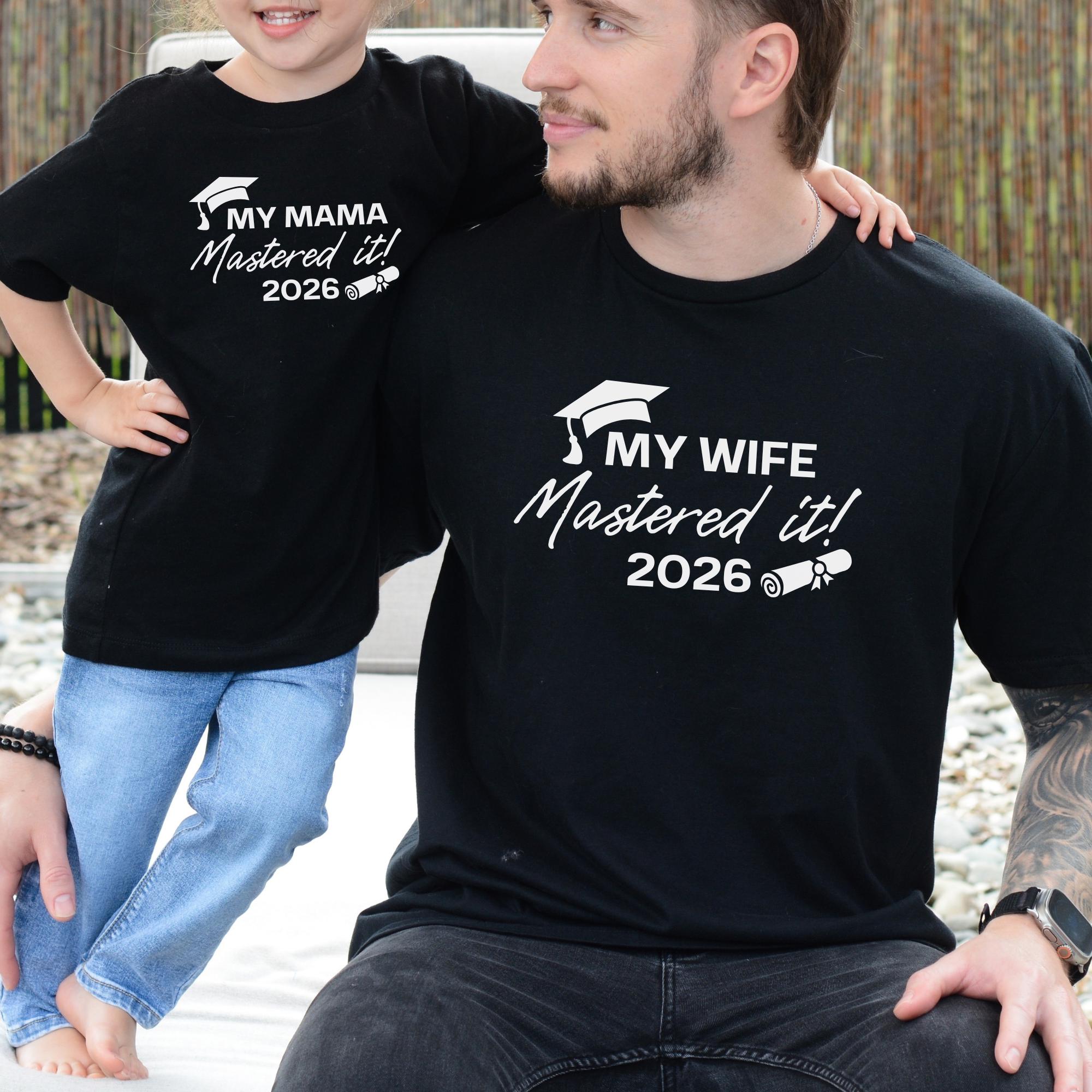 Masters Graduation Family Shirts, 2026, Proud Family Shirts, Masters ...