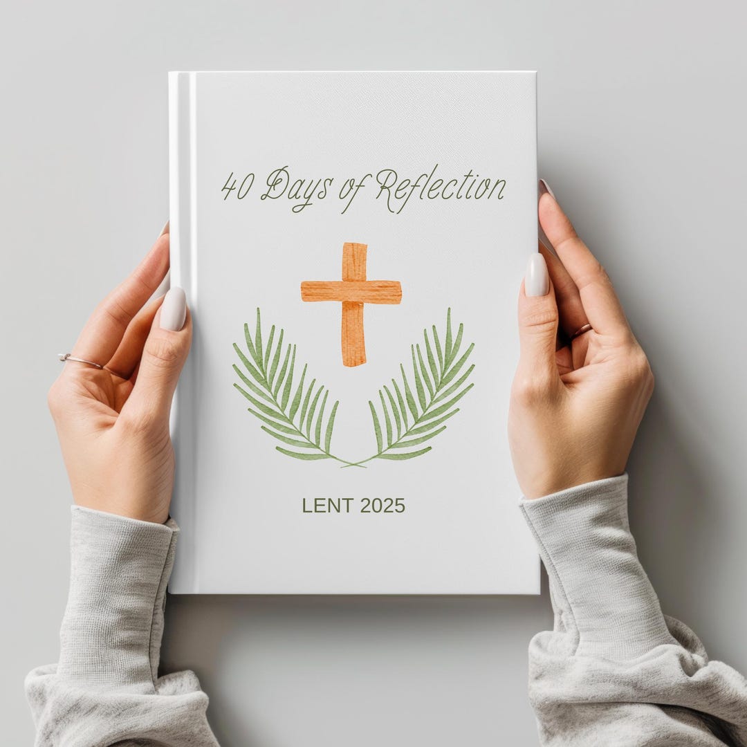 Personalized Lent Journal, Reflection Journal, Prayer Diary, Christian ...