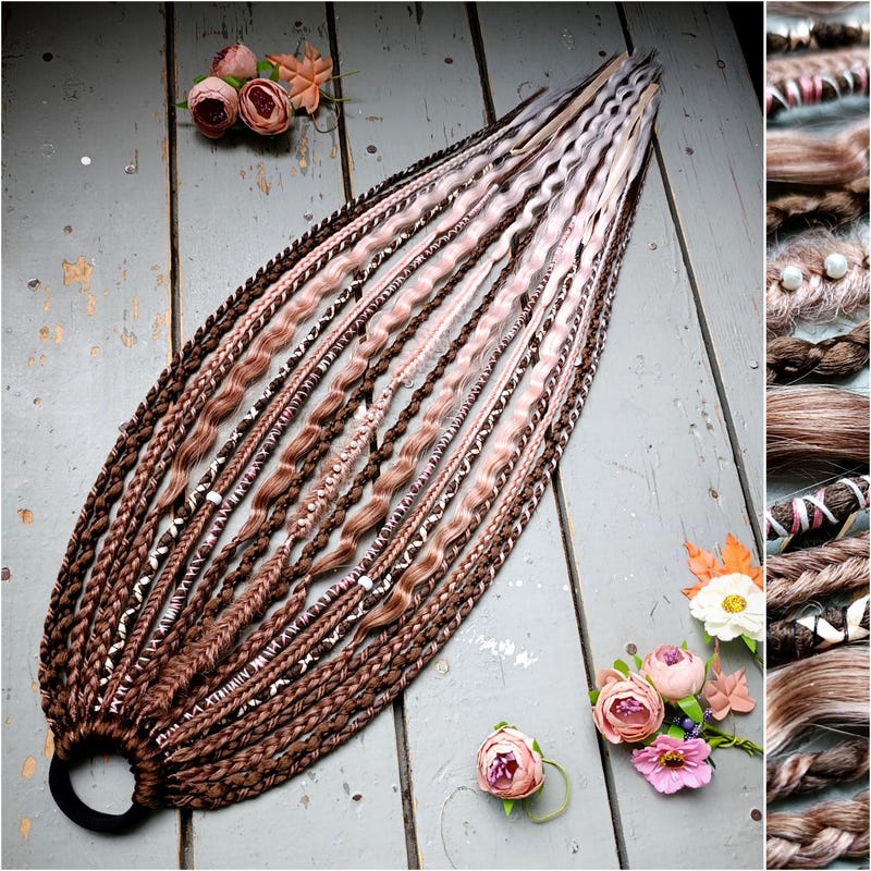 Boho Blonde Braids - Etsy