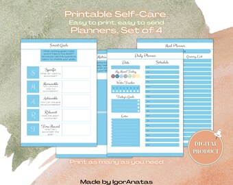 SMART Goals Planner - Etsy