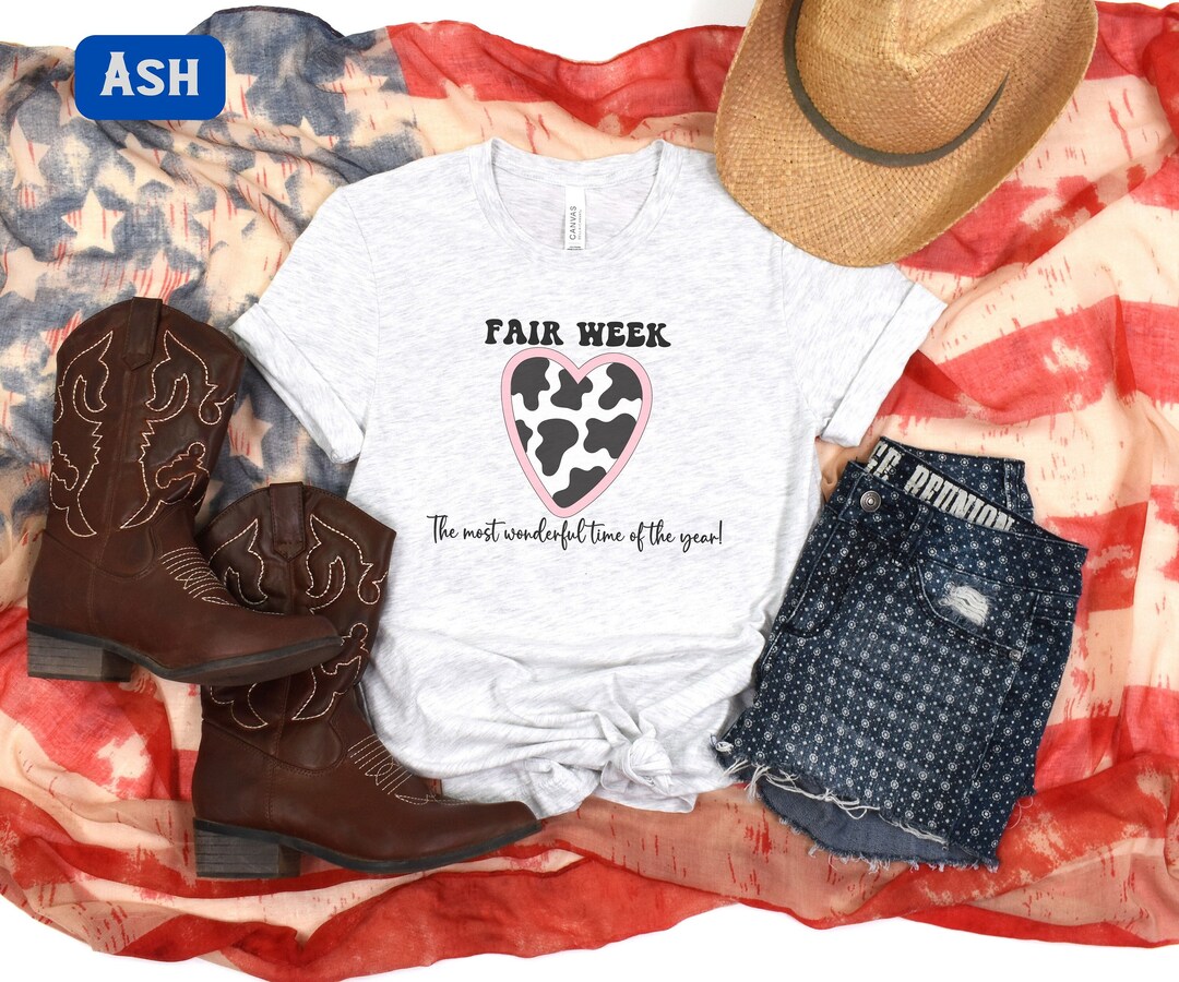 Fair Week - the Most Wonderful Time of the Year T-shirt, 4H Shirt, Fair ...