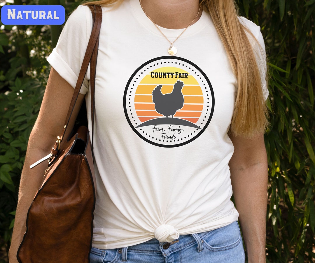 County Fair - Farm, Family, Friends T-shirt, 4H Shirt, Fair Week Shirt ...