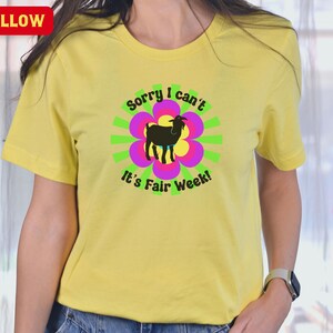 Sorry I Can't, It's Fair Week, Fair Week, County Fair Week, 4H, Farm ...