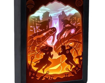 Anime Shadow Box Svg - Etsy Canada